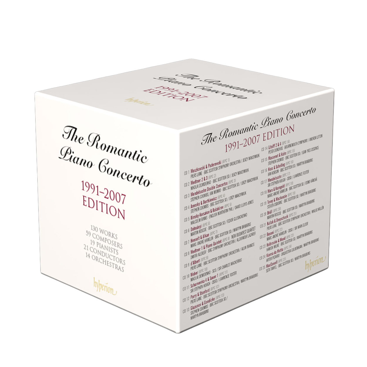 Various Artists - The Hyperion Romantic Piano Concerto (1991-2007): 50 ...
